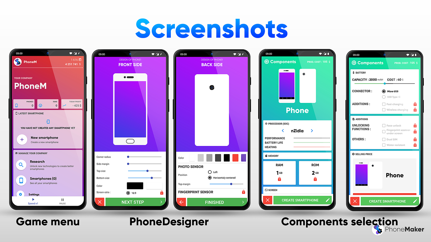 [Update 2.3!] PhoneMaker 2 : Create your own phone company! - Games ...