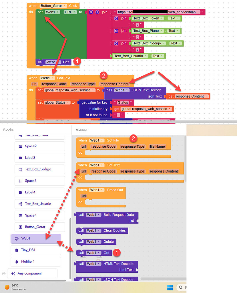(Resolved) Not getting response content Json block - Discuss - Kodular Community