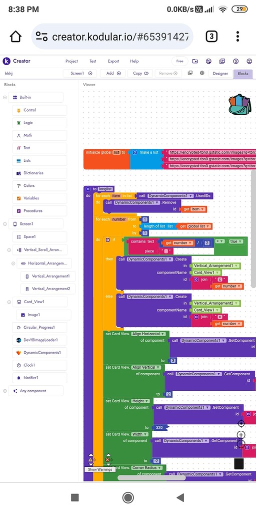 Random listview - Discuss - Kodular Community