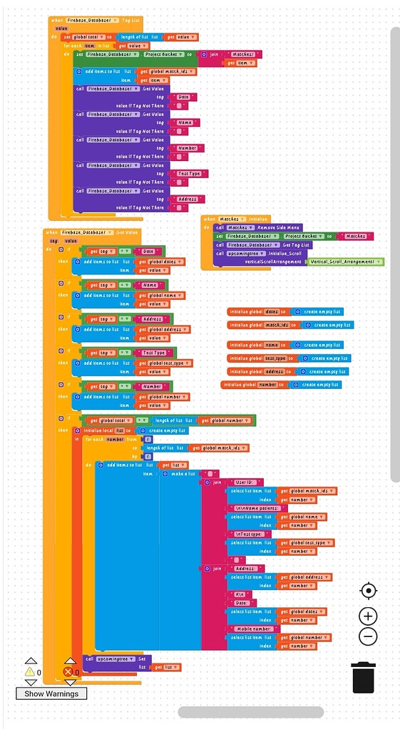 Colin tree item list to large problem - Discuss - Kodular Community