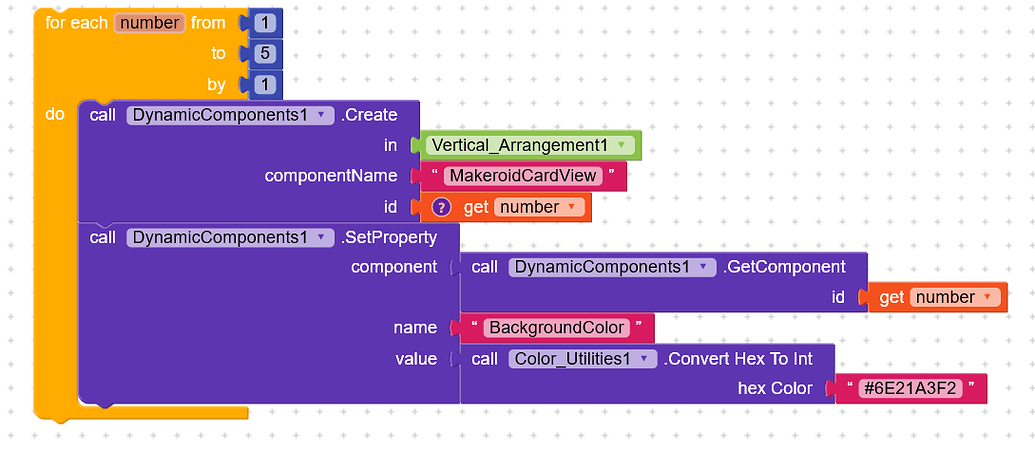How To Set Transparent Color To Layout In Dynamic Component Discuss Kodular Community