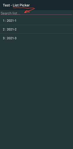 List Picker Hint Rename Discuss Kodular Community