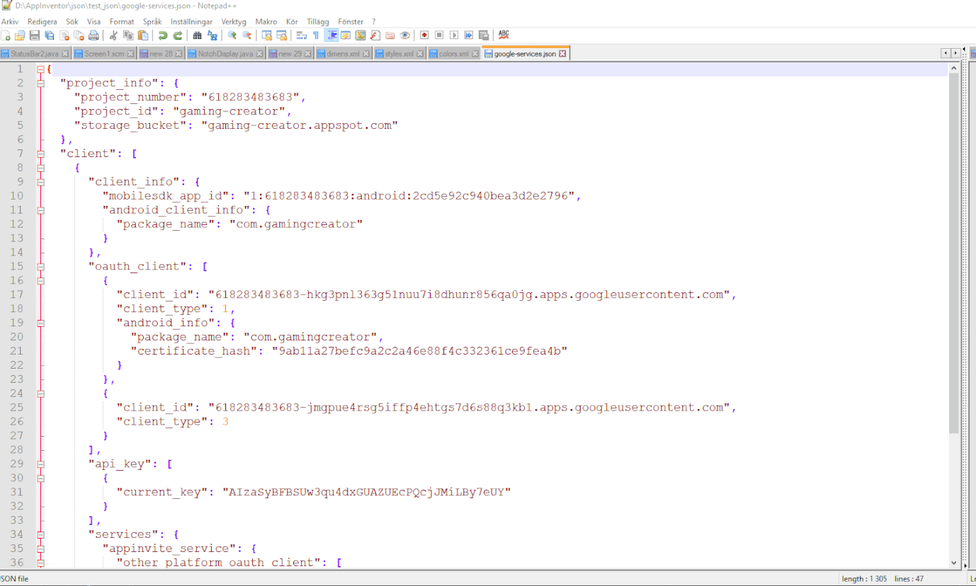 Unable To Generate Apk Because Of Firebase Firebase Config File Error