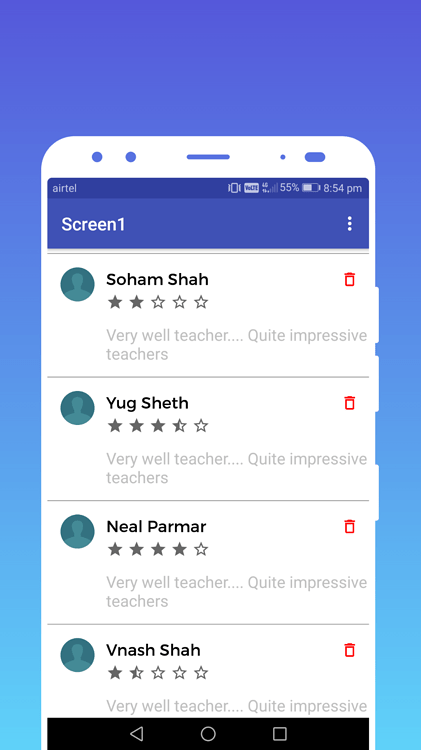 Rating Bar Extension requirement - Request - Kodular Community