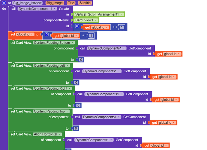 5 Different Listviews using Dynamic component Extension | Guide - Resources - Kodular Community
