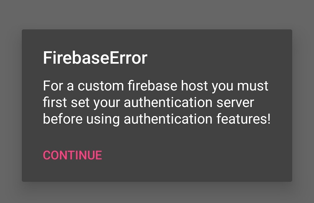 Firebase Error At Start Discuss Kodular Community