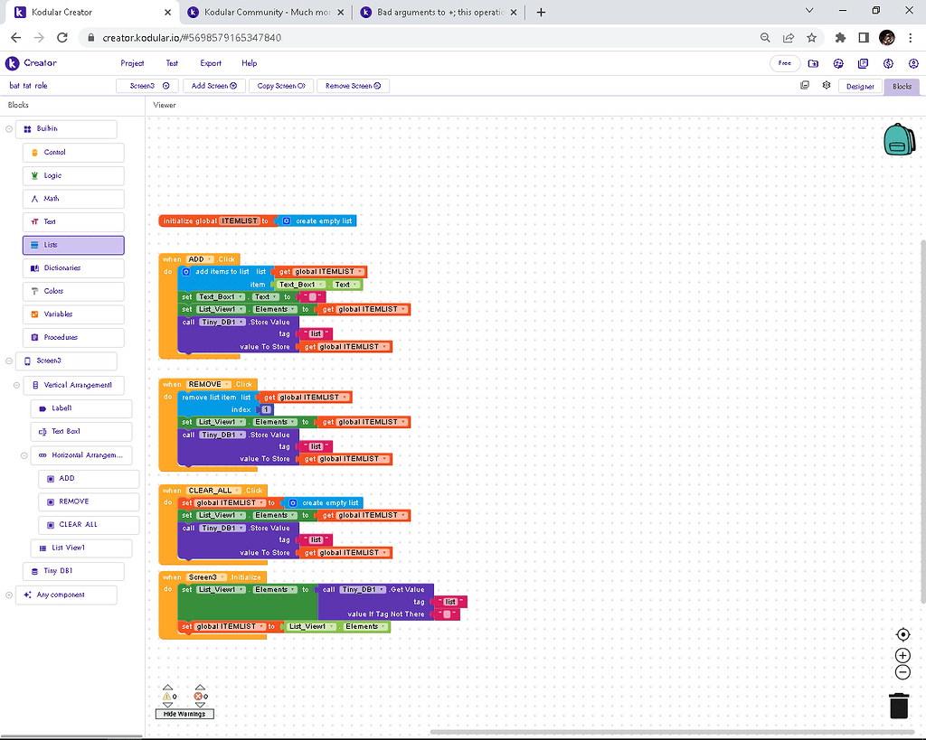 Bad arguments to elements; this operation cannot accept the arguments: [*empty-string ...
