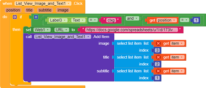 List view image and text click call list view image and text get data ...