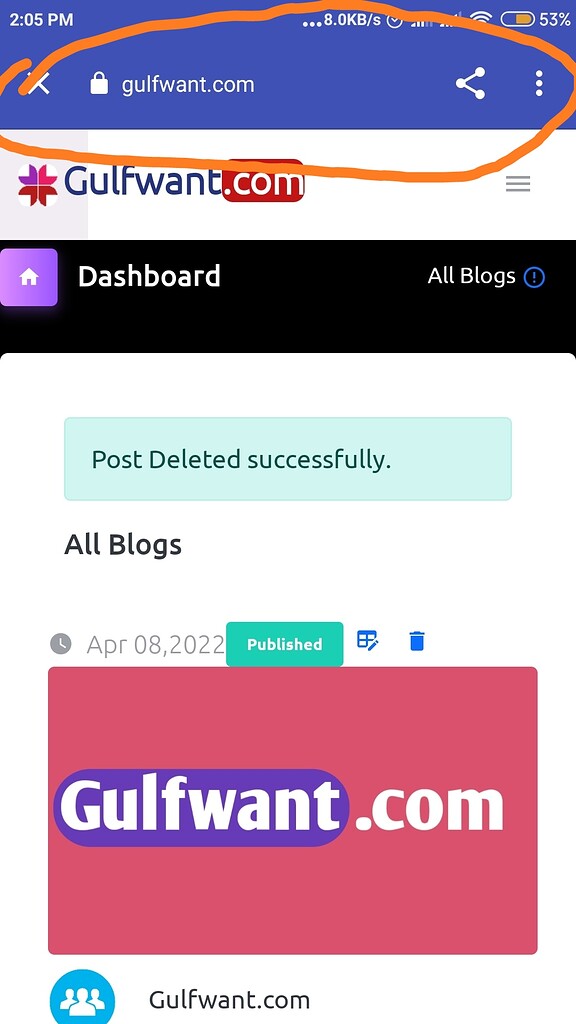 How To Hide Title In Chrome Custom Tab Discuss Kodular Community