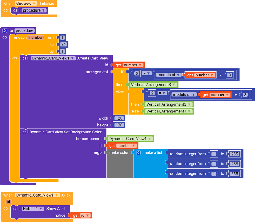 How to Create 3 Column Dynamic GridView without Extension - Guides ...