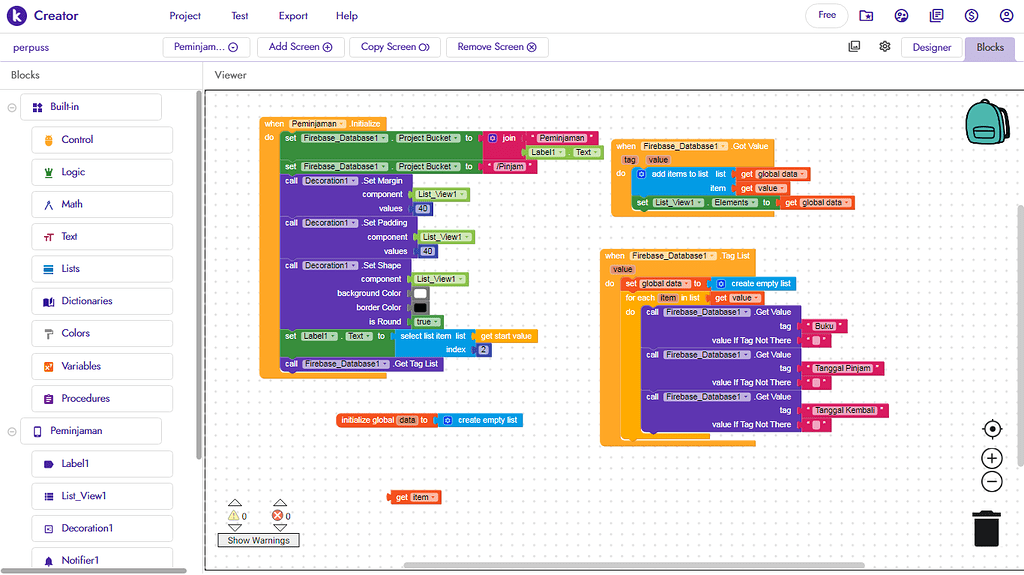 Display data firebase to list view - Discuss - Kodular Community
