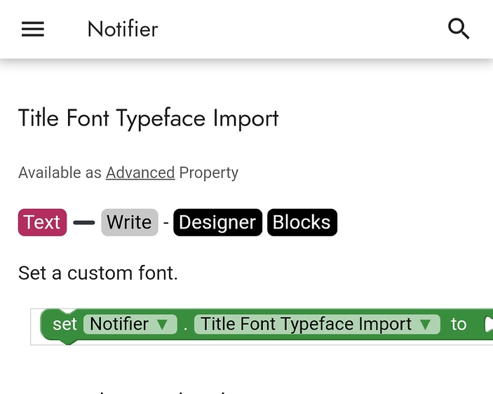 How to change Typefaces in CustomDialog (Notifier Component) - Discuss ...