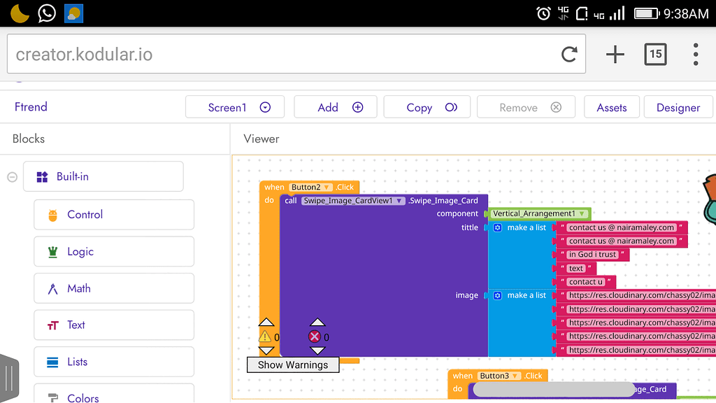 How can image view full pics in another screen when click - Discuss ...