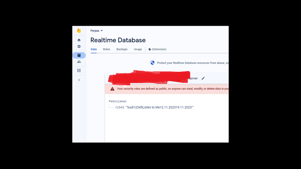 Error firebase data - Discuss - Kodular Community