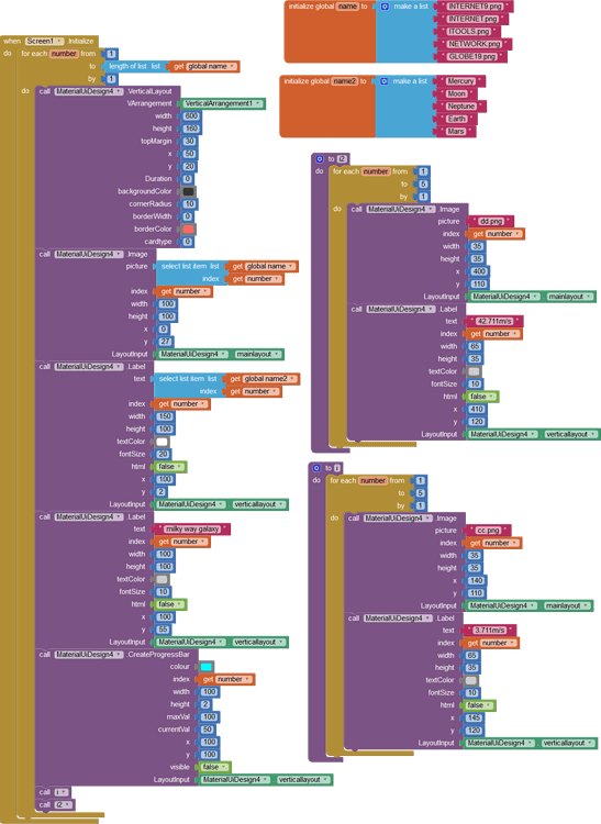 [Paid] Extension UI material design with any custom listview - Extensions - Kodular Community