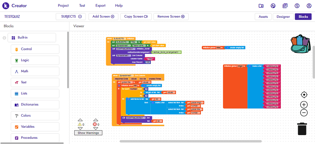 Colin tree list view using airtable store in TinyDb and display data i have shared aia file also ...