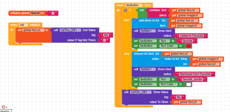 Need some help for creating favorite and unfavorite button using tiny db database - Discuss ...