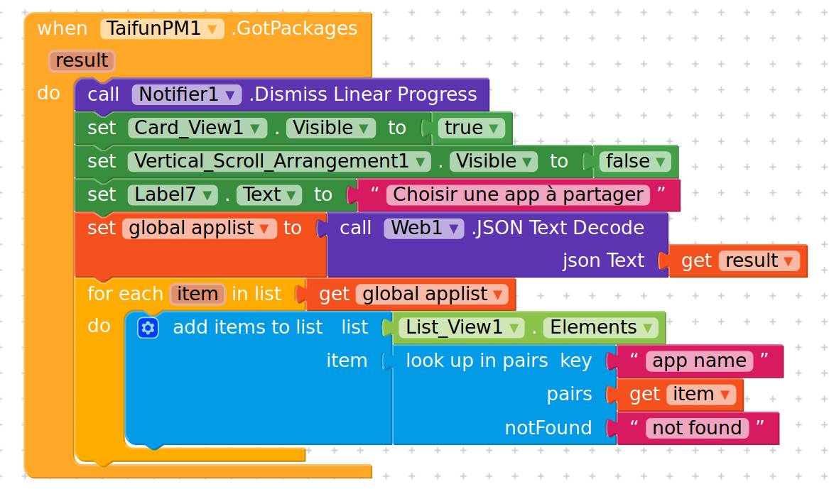 Getting The List Of Installed Packages Discuss Kodular Community