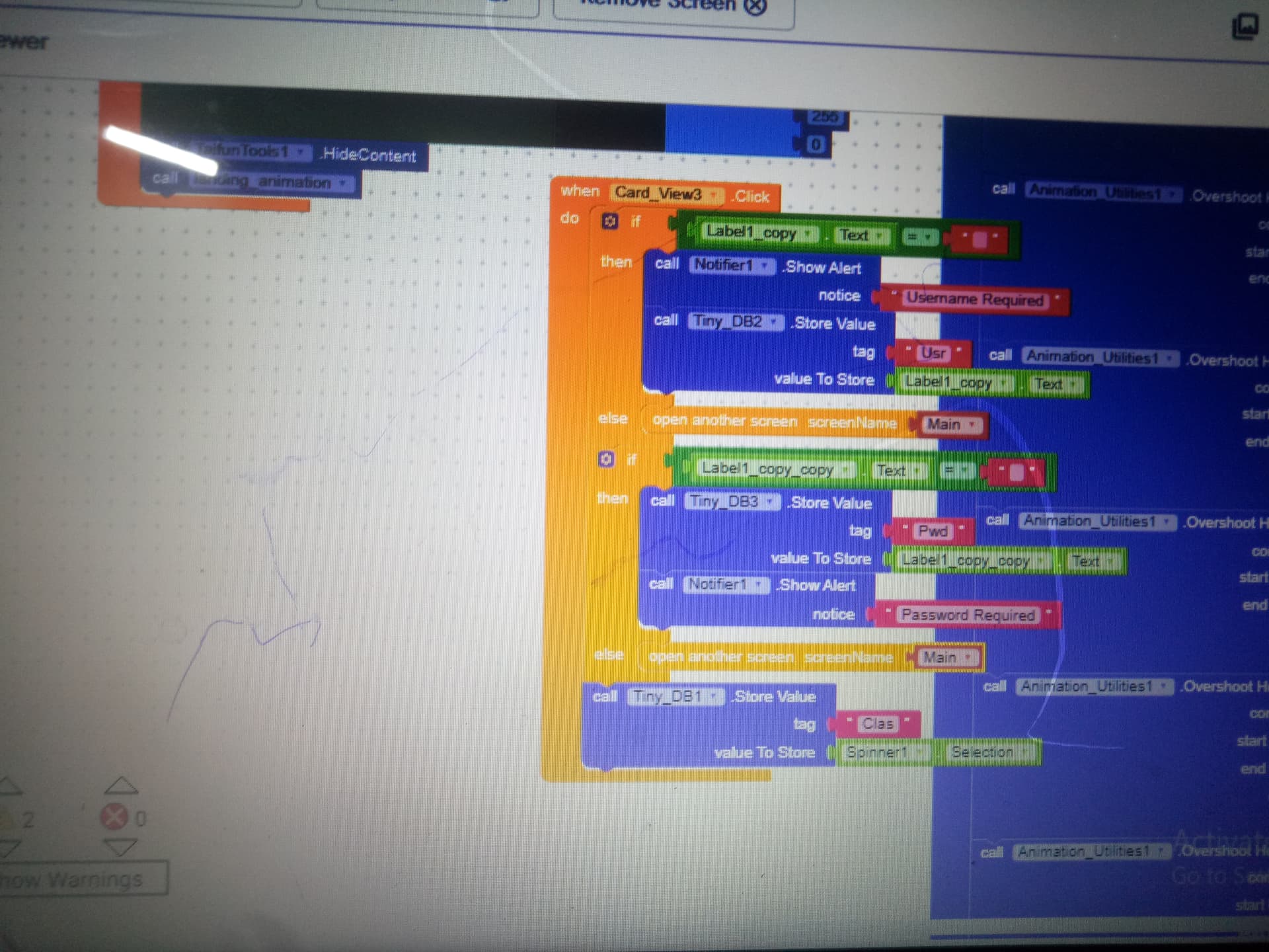 Application error - Discuss - Kodular Community