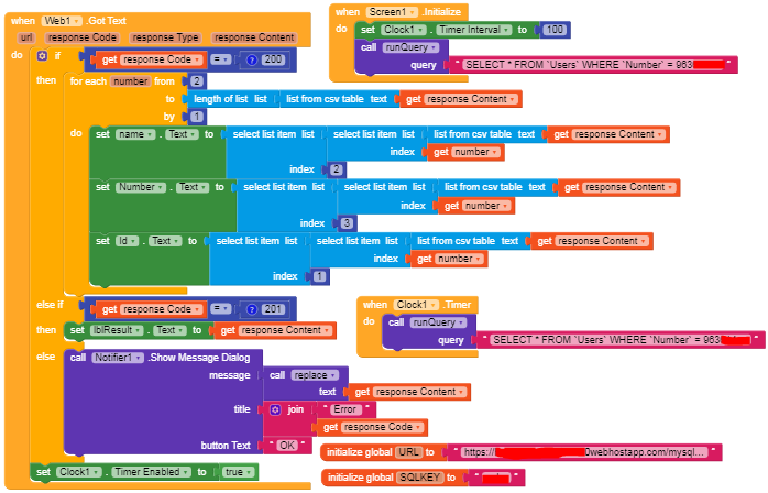 Mysql with realtime error - Discuss - Kodular Community