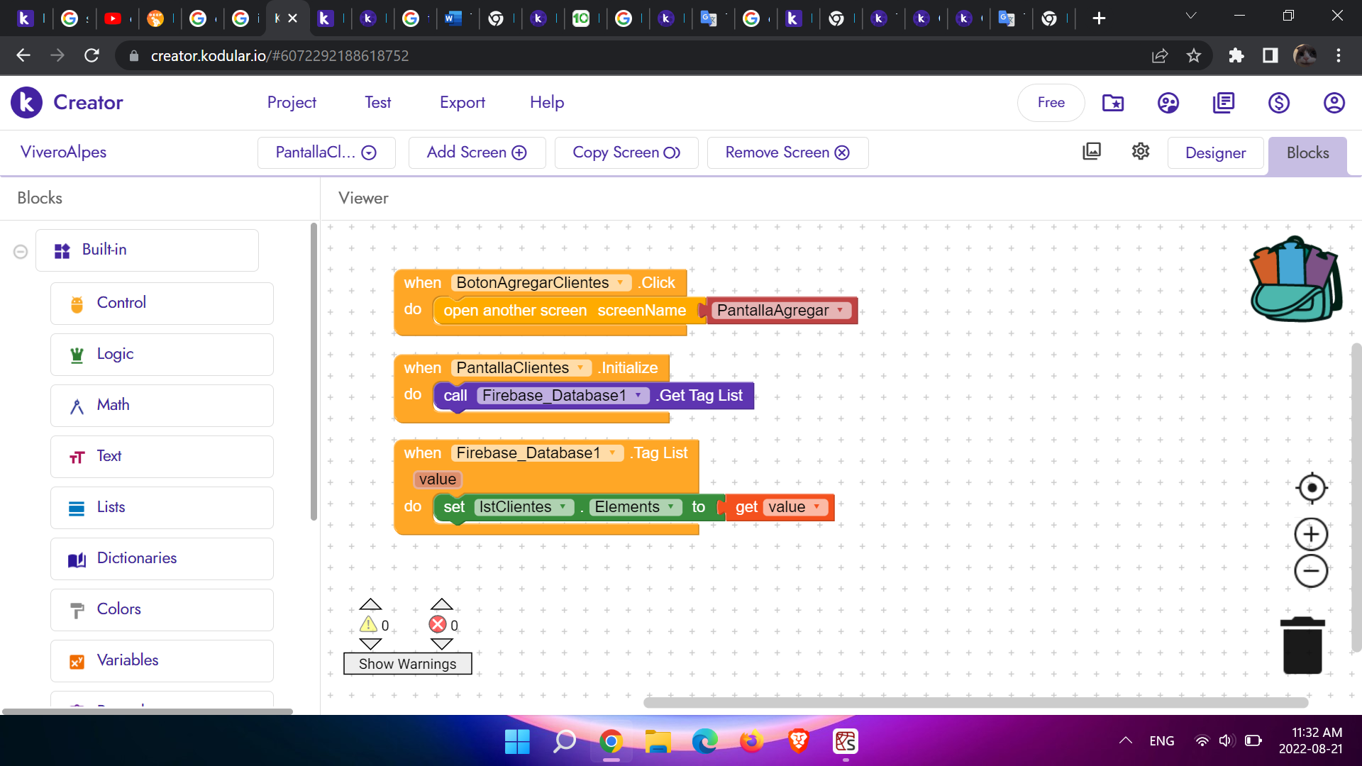 I dont know how to expand my listview with the rest of the components - Discuss - Kodular Community