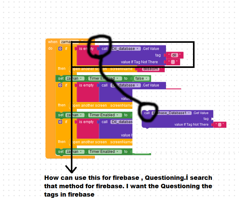 How Can I Use Firebase Data As TinyDB Questioning - Discuss - Kodular Community