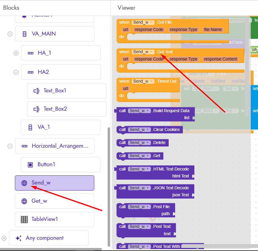 Get value when you select from TableView / spreadsheet by using Webapp - Discuss - Kodular Community