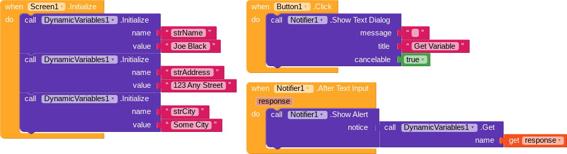 Get Variable Value By Getting Variable Name From User Input Discuss Kodular Community