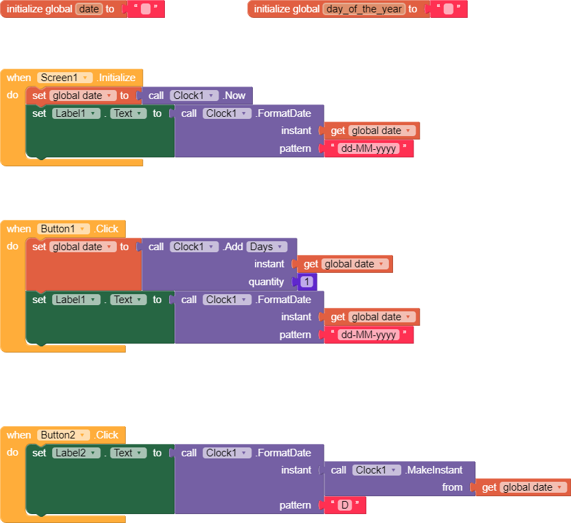 How To Convert Date Into Day Of The Year Discuss Kodular Community