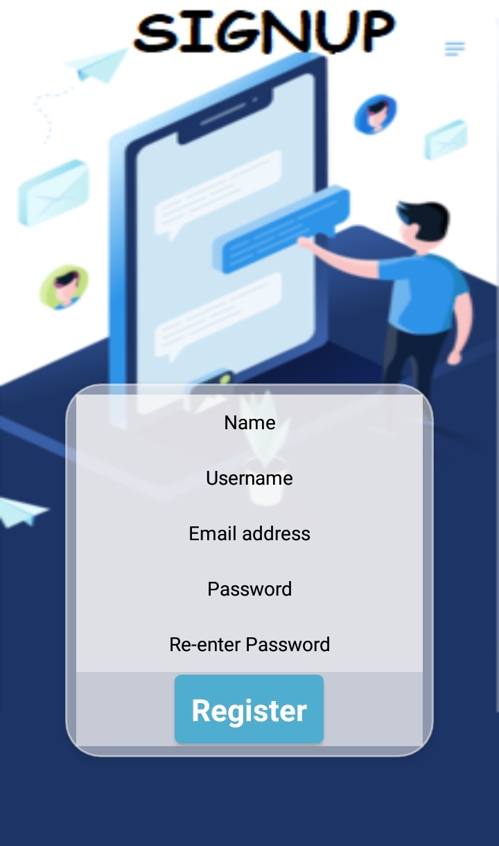 New login,signup and reset screen (Free Aia) - Open Source - Kodular ...