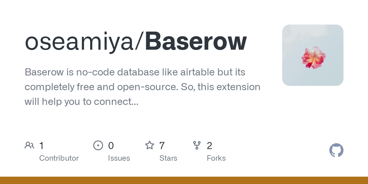 Baserow - Open source no-code database - Extensions - Kodular Community