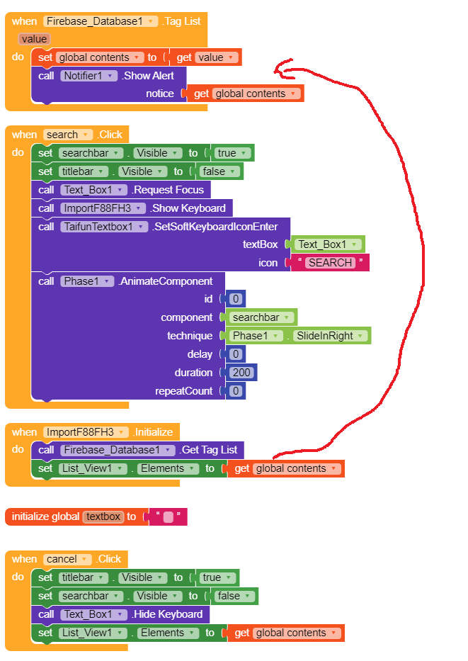 How To Convert Firebase Tags In To List? - Discuss - Kodular Community