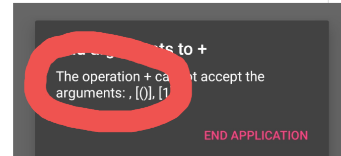 The operation + cannot accept the arguments (), 1 - Discuss - Kodular Community