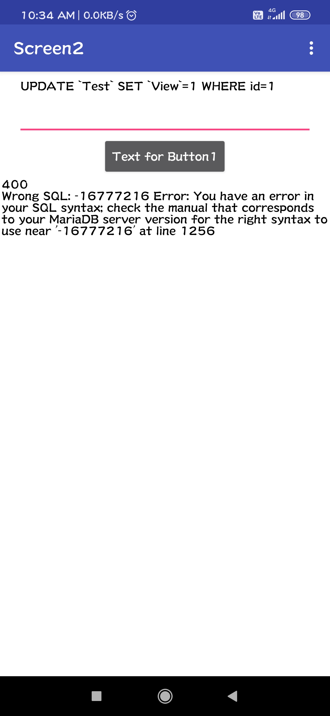 Update query to update data in mysql - Discuss - Kodular Community
