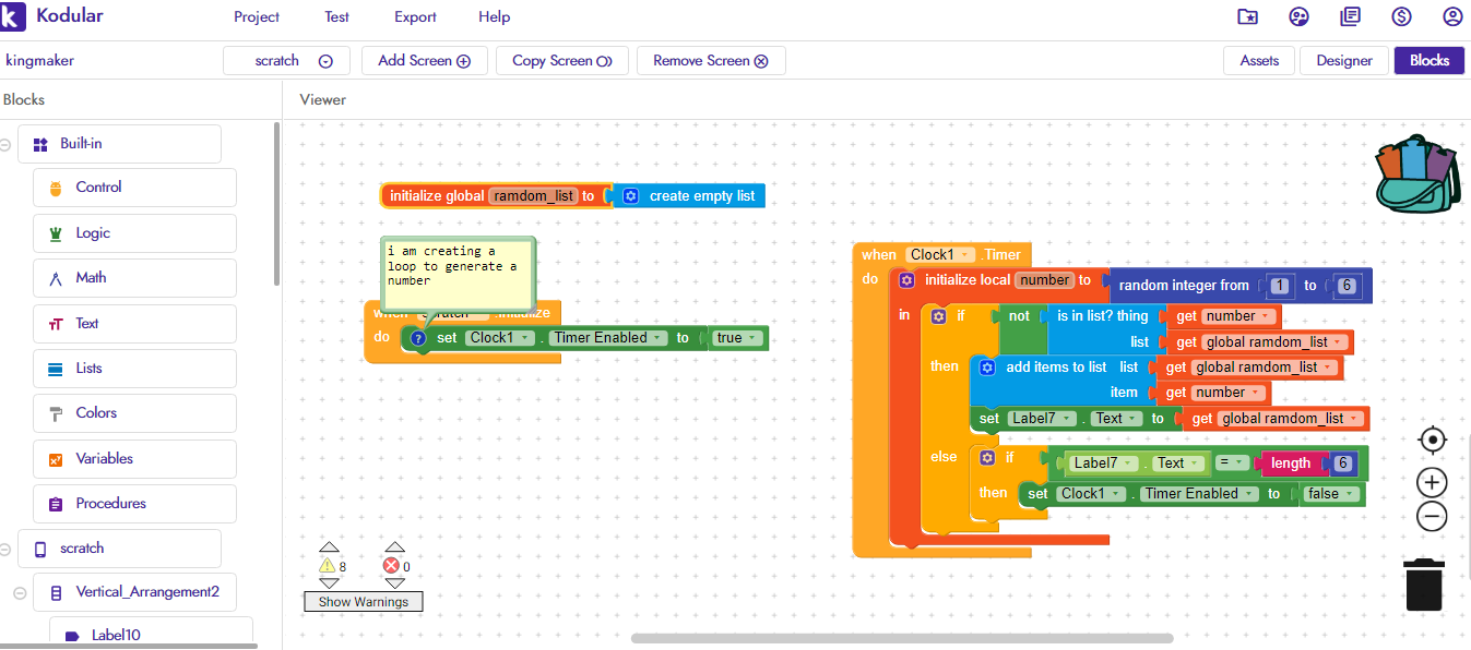 Generate number and set images - Discuss - Kodular Community