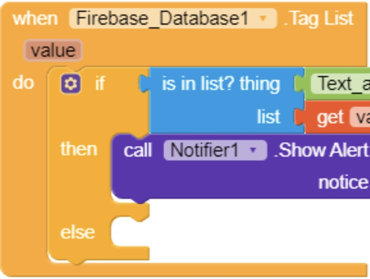 I'am not sure if this is bug Get tag list firebase is not work - Bugs - Kodular Community